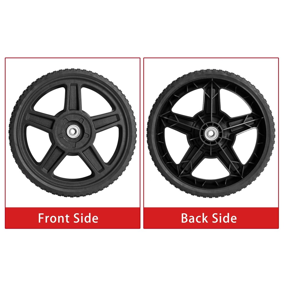 Push Mower Wheel kits Lawn Mower 12 inch Wheels for Push Mower Pressure ...