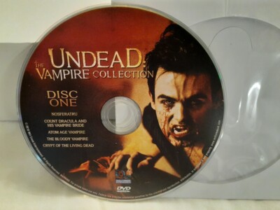 Vampire Movie DVDs Under $5 - Disc Only, 5 Movies Per Disc, - Shipping ...