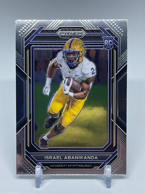 2023 Panini Prizm Draft Picks Israel Abanikanda Rookie Card RC #127 ...