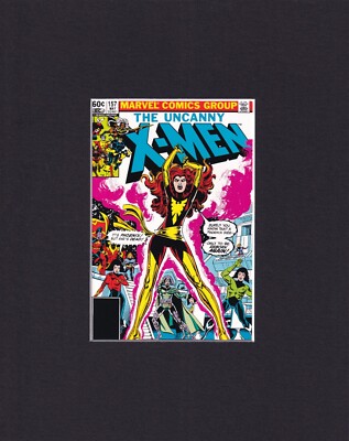 8X10" Matted Print Postcard Comic Book Cover Art, The Uncanny X-Men ...