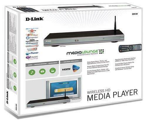 D-Link DSM-520 Wireless HD Media Player - New - Free Shipping | eBay