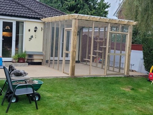 Catio, cat run,Cat housing,Cat and dog pens,rabbit. chicken bird ...