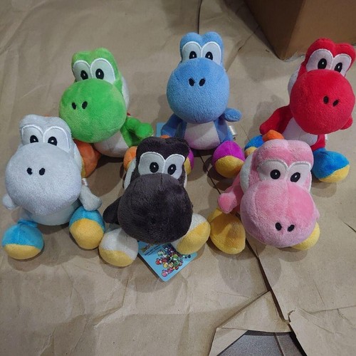 super mario yoshi Island DS plush Doll Toy Set of 6 yossy sanei Japan Used | eBay Australia