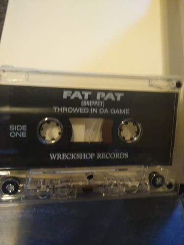 Fat Pat (Snippet) Throwed In Da Game Cassette Tape Tested Works Rare ...