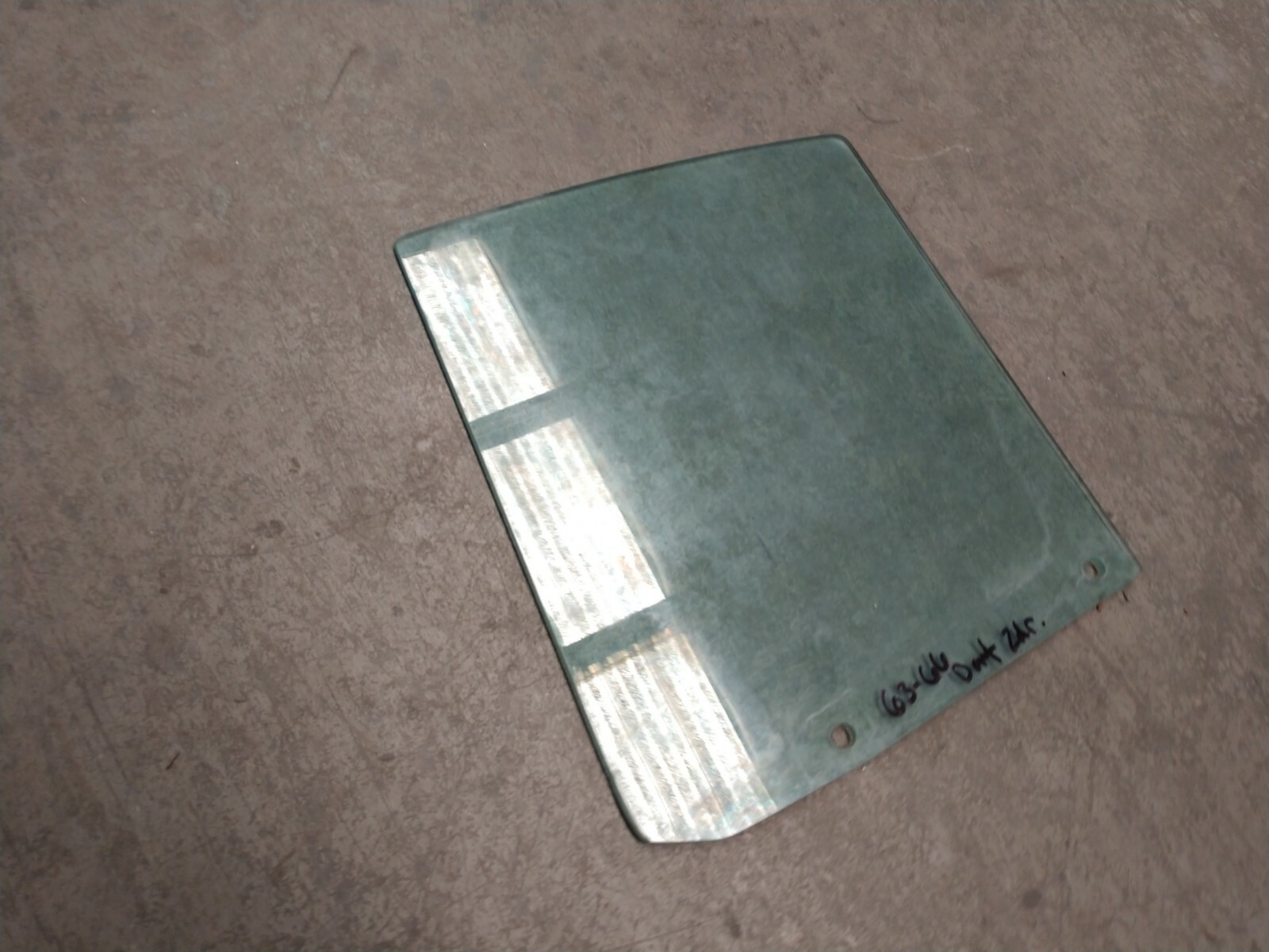 1963-1966 Dodge Dart Plymouth Valiant 2 Door Rear Quarter Window Warranty