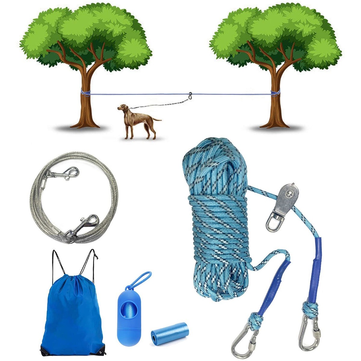 Dog Run Cable System What Tie Out Stake Is Best For Dogs Choosing A