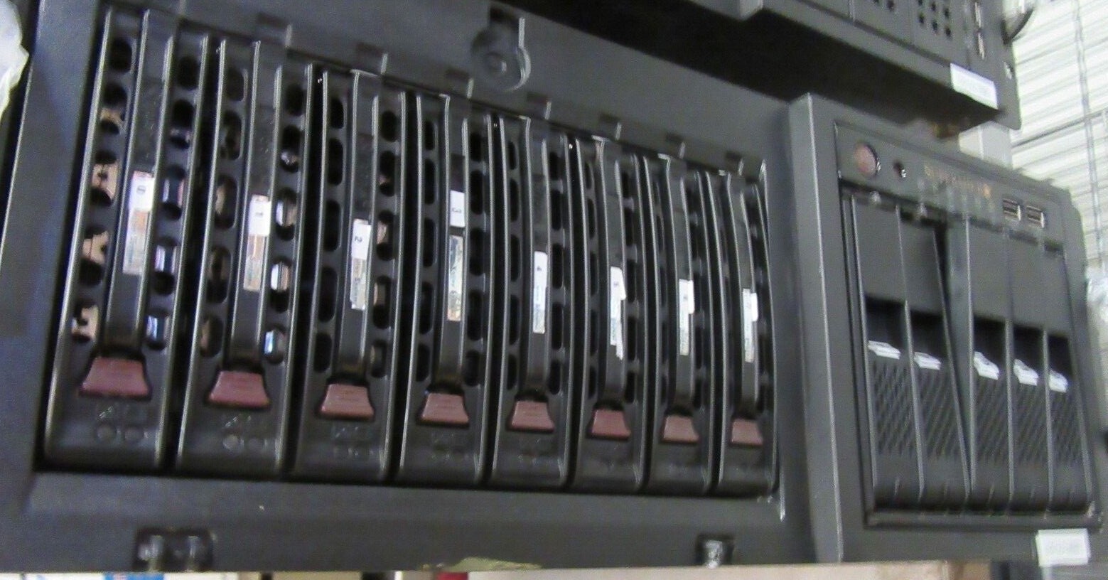 SUPERMICRO CSE-745-12 64gb ram 12tb hd 4U Rackmount Server 2x 1280W PSU ...