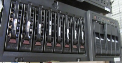 SUPERMICRO CSE-745-12 64gb ram 12tb hd 4U Rackmount Server 2x 1280W PSU ...