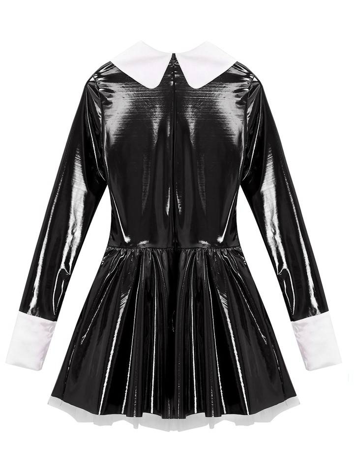 Men's Costume Male Dresses Transgender Clubwear Metallic Nightwear Tutu ...