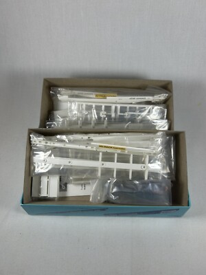 HO Athearn Santa Fe Impack Inter & End Spine Cars Kit 5554 5564 New | eBay