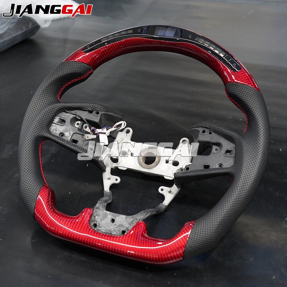 Carbon Fiber Steering Wheel for Honda Civic Gen 10th Type R FK1 FK8 ...