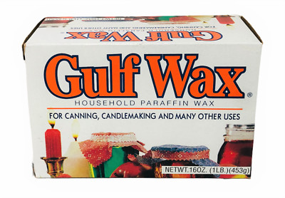 Gulf Wax Household Paraffin Wax 16 oz | eBay