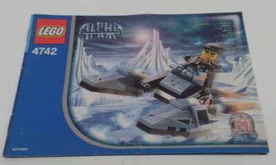LEGO Alpha Team: Chill Speeder (4742) Instructions Only No Bricks | eBay