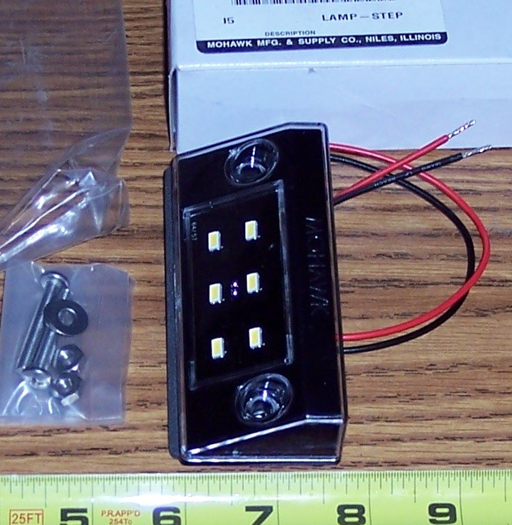 LED STEPWELL LIGHT 12V CARGO TRAILER, GILLIG COACH, RV, BOAT, BUS ...