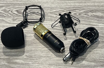 Excelvan BM-800 Condenser Studio Microphone Streaming Mic With Shock ...