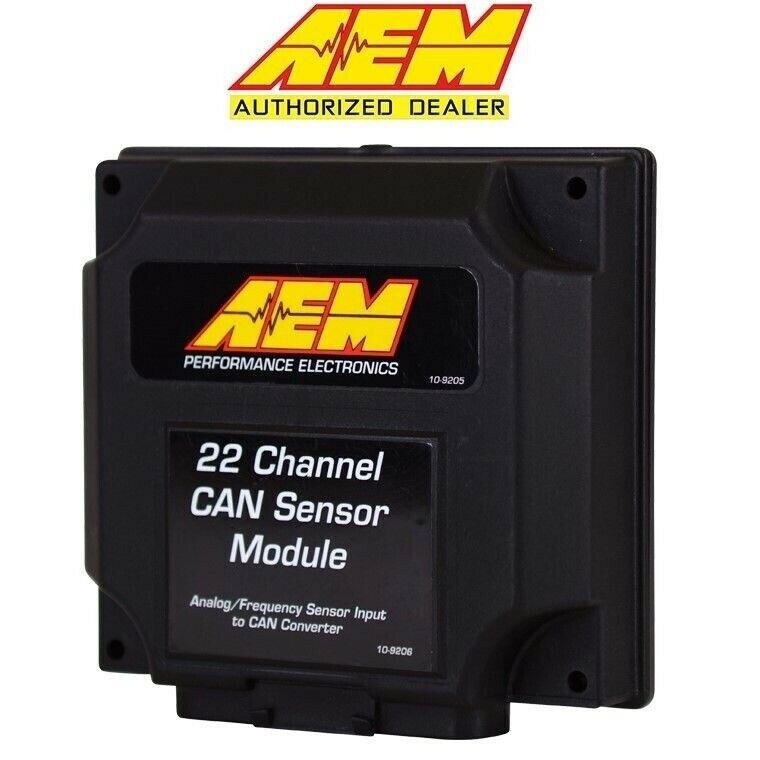 GENUINE AEM 22-Channel CAN Sensor Module (PN 30-2212) Incl Harness ...