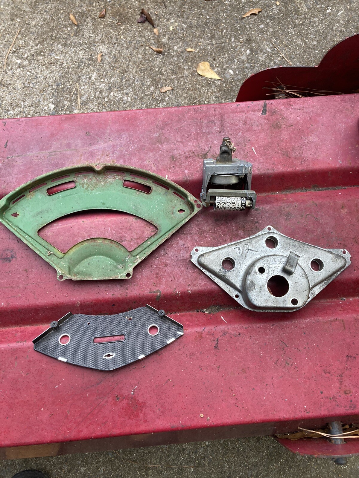 1955 1956 55 56 Chevy Bel Air Instrument Cluster Speedometer Gauges ...