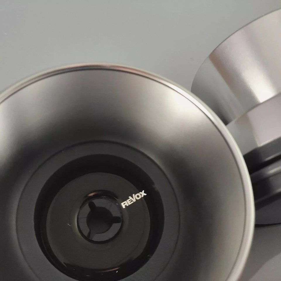 1 Pair Pro 1/4" REVOX Sliver NAB Hub Adapters For Reel To Reel Tape ...