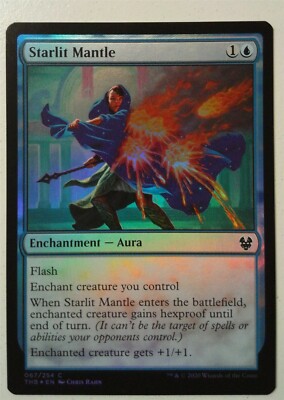 Starlit Mantle *FOIL Common* Magic MtG x1 Theros Beyond Death | eBay