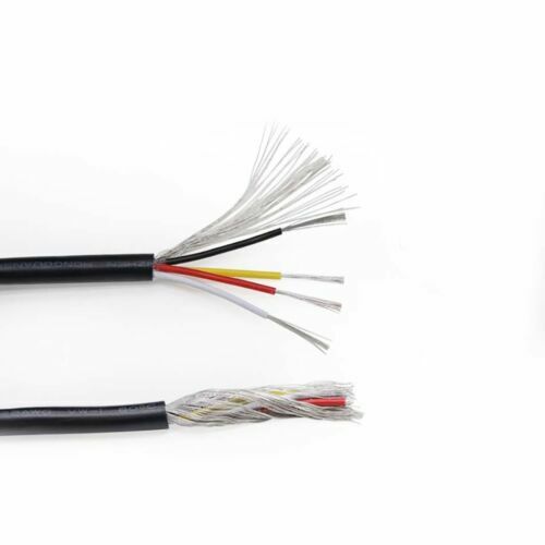 22/24/26/28 AWG, 2/3/4 Core UL2547 Shielded Cable Earphone Audio Signal ...