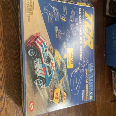 Ideal Toy Corp TCR Jam Van Special Slotless Track Racing Original Box ...