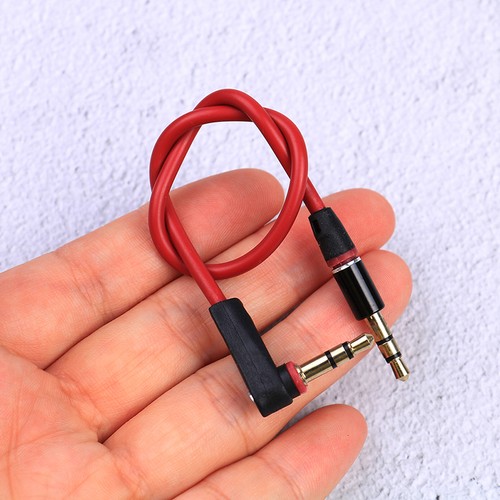 3.5mm Short 20cm Jack to Jack Aux Cable Male to Male Stereo Audio ...