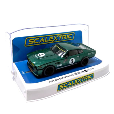 Scalextric C4256 Aston Martin V8 - Chris Scragg Racing 1/32 Slot Car | eBay