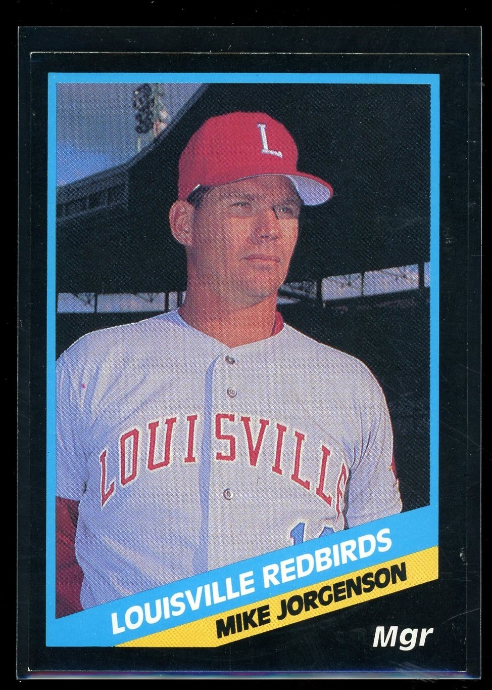 1988 CMC Louisville Redbirds MIKE JORGENSON RC CARDINALS MANAGER | eBay