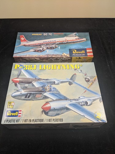 Revell Plastic Model Kit Lockheed Martin P-38J Lightning 2015 & Douglas ...