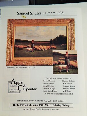 SAMUEL S CARR / ARTHUR MELTZER ART PIECES VTG ORIG 1994-2 ADVERTISEMENT ...