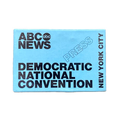 1976 Democratic National Convention Jimmy Carter ABCNews Press button ...