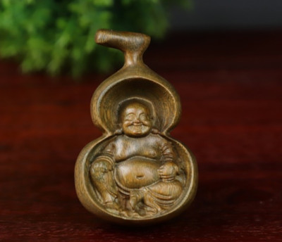 Netsuke - Carving Buddha Netsuke
