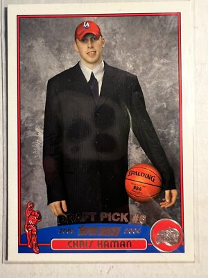 2003-04 Topps Basketball Chris Kaman Rookie Card #226 Los Angeles ...