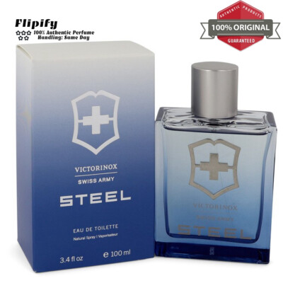 Swiss Army Steel Cologne 3.4 oz EDT Spray for Men by Swiss Army | eBay