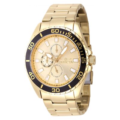 Watch Invicta 47577 Pro Diver Men 46 mm Stainless steel | eBay