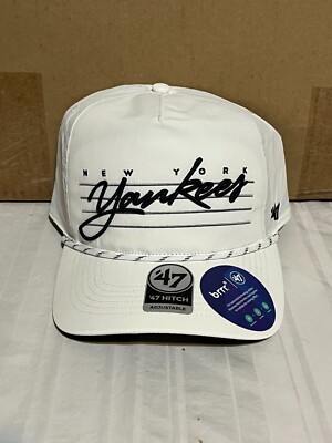 New York Yankees MLB '47 Brand White Script Hitch Rope Adjustable ...