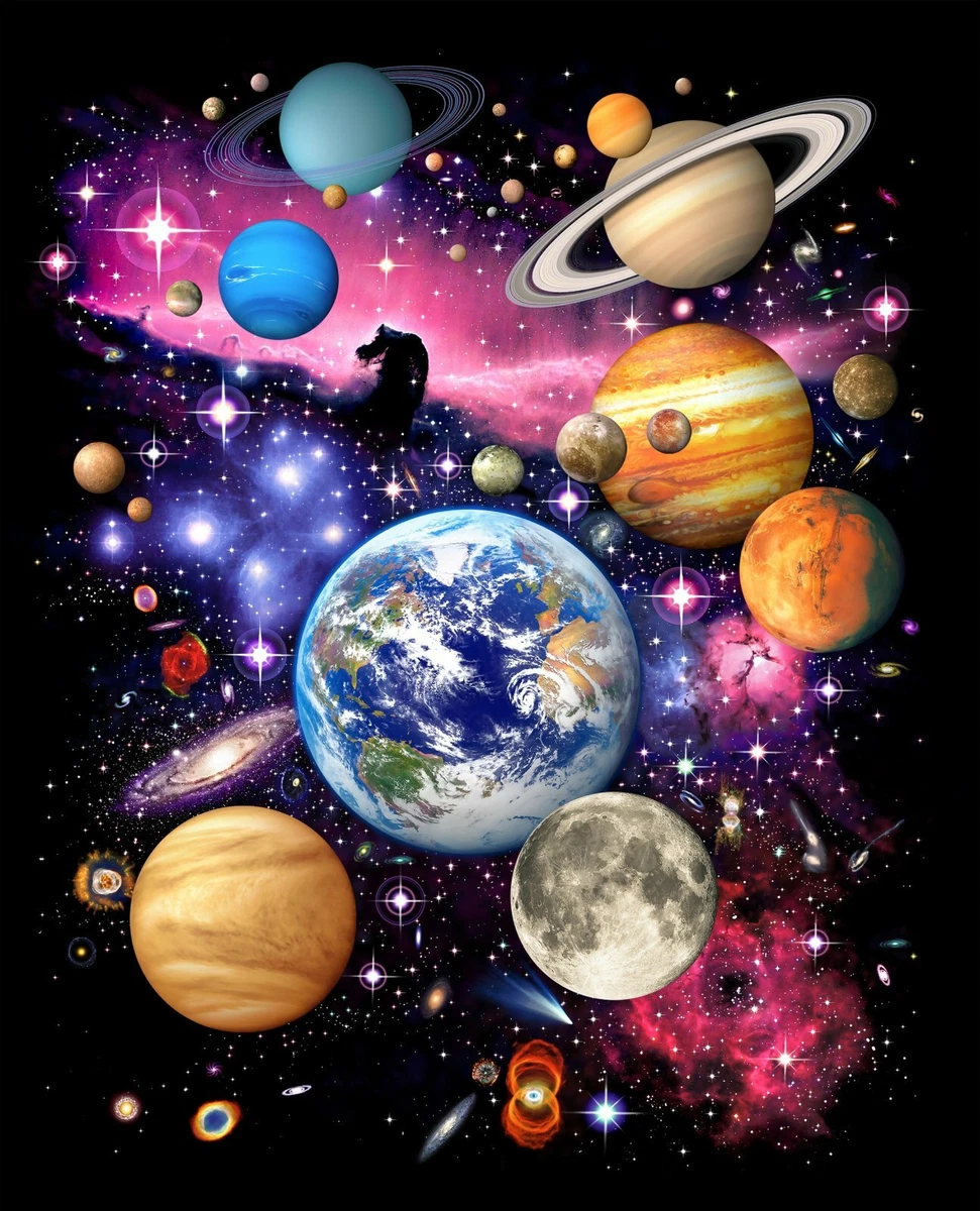 Solar System Fabric Panel