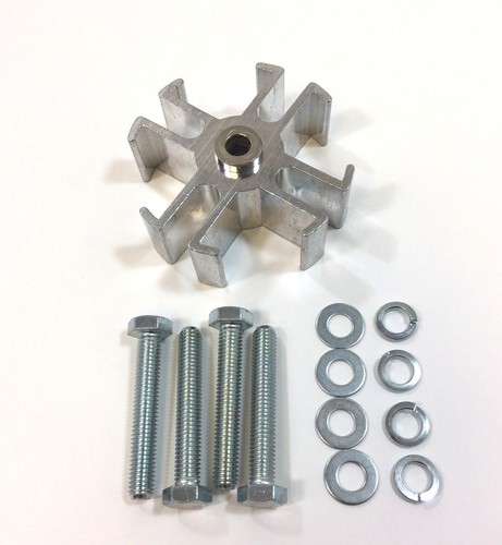 1" Fan Spacer Kit Water Pump Mount Cooling Fan SB BB Chevy GM Ford ...
