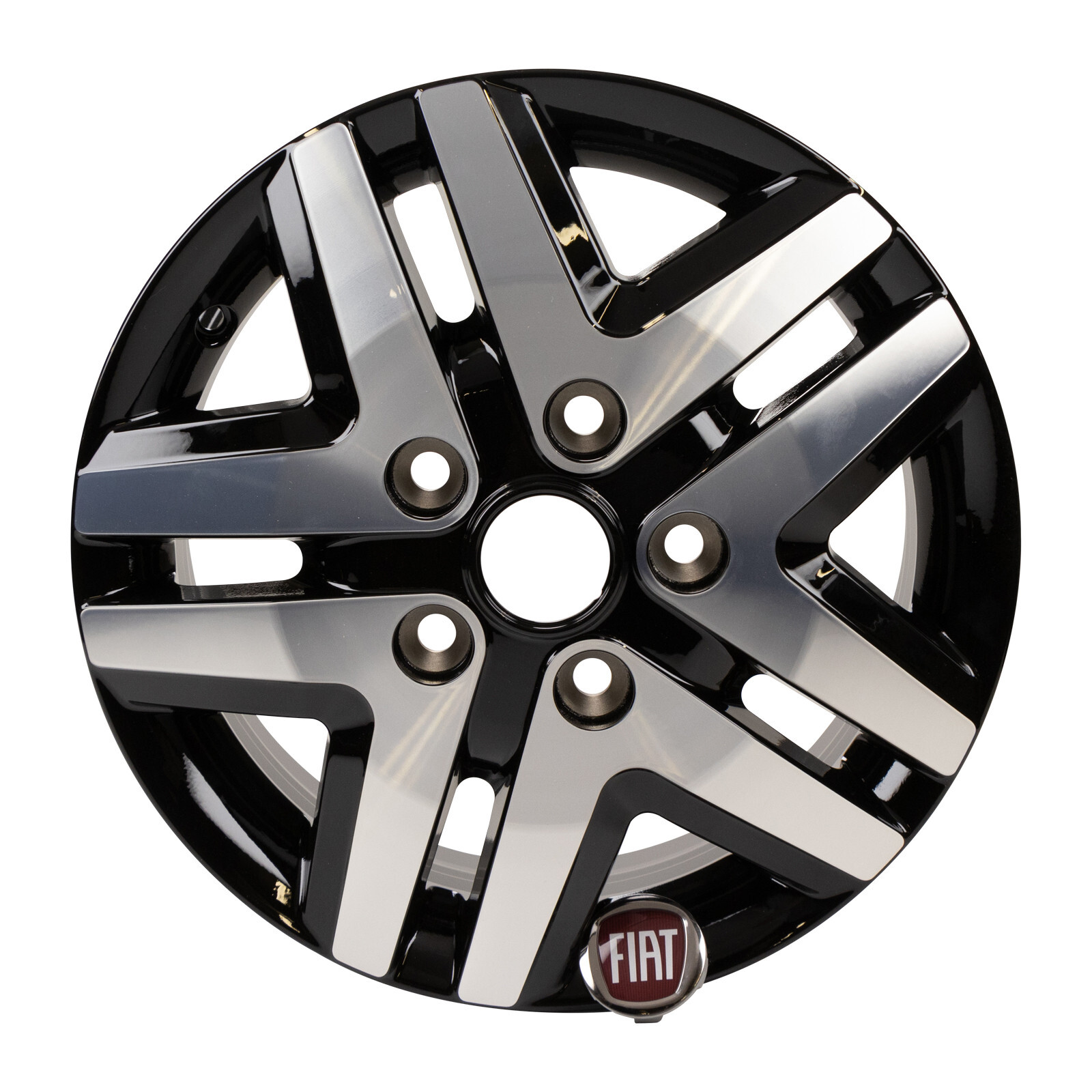 Alloy wheel black silver 16 inch for Ducato 250 Heavy Extra Series 2 ...