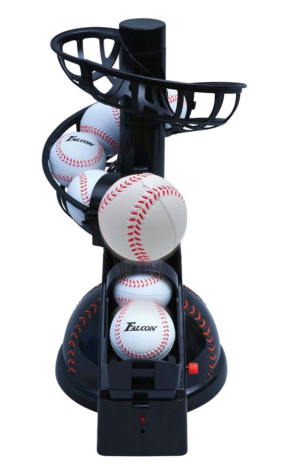 New! FALCON Baseball Batting machine FTS-100 Bat Swing Practice ...