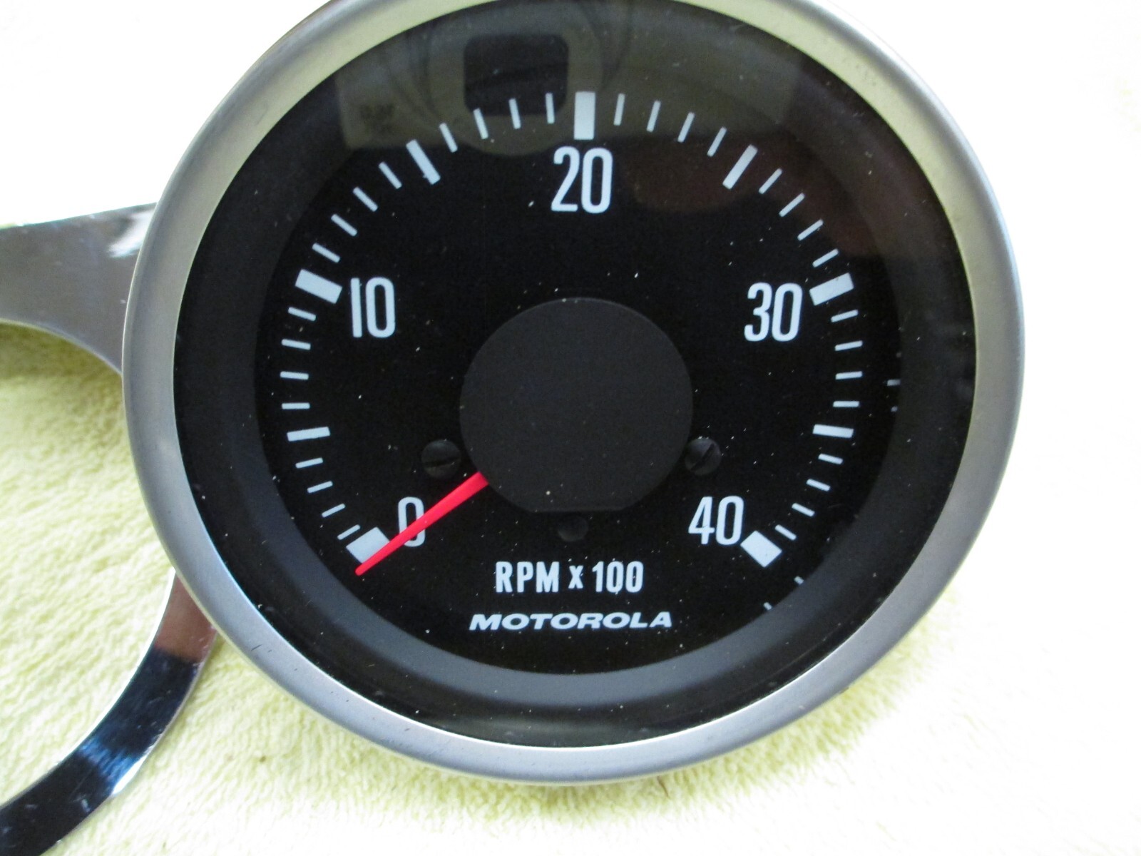 Motorola 4T6 Tachometer, Bezel, 4,000 RPM, New Old Stock, 3 1/2 ...