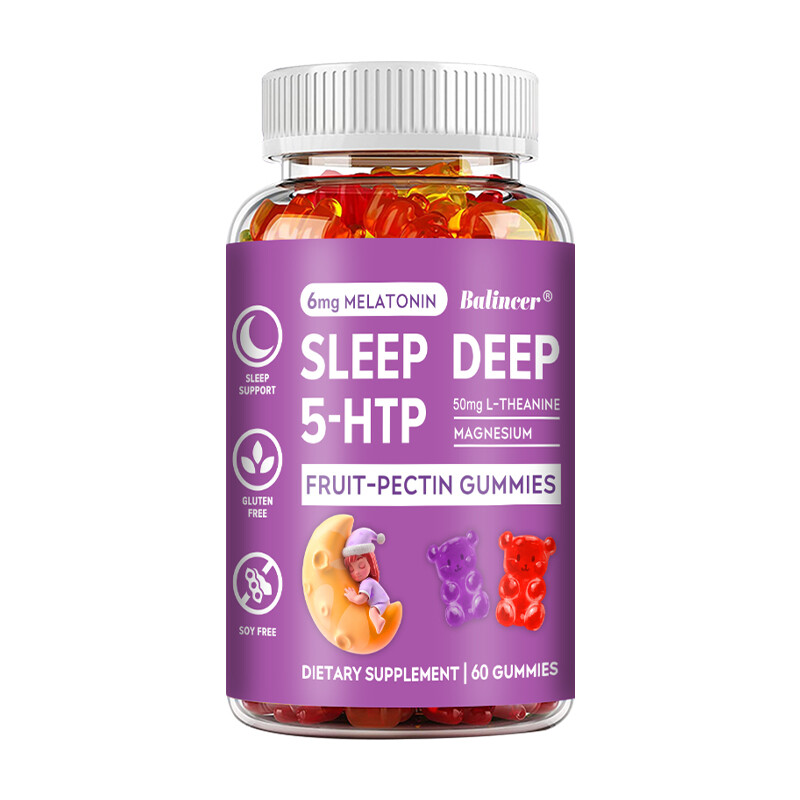 Sleep Deep 5-HTP Gummies,Supports Sleep,Improves Mood,Promotes Calm ...