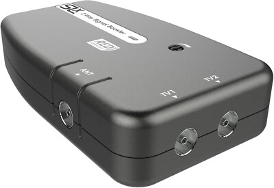 SLx TV Signal Booster Aerial Amplifier, 2 Way Signal Distribution ...