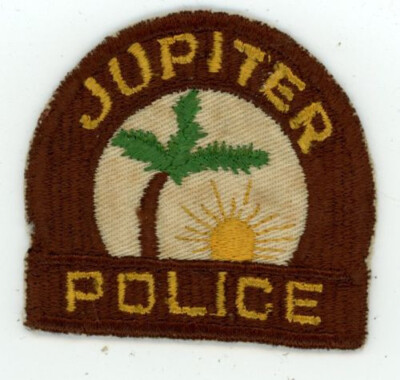 FLORIDA FL JUPITER POLICE NICE OLD VINTAGE SHOULDER PATCH SHERIFF | eBay