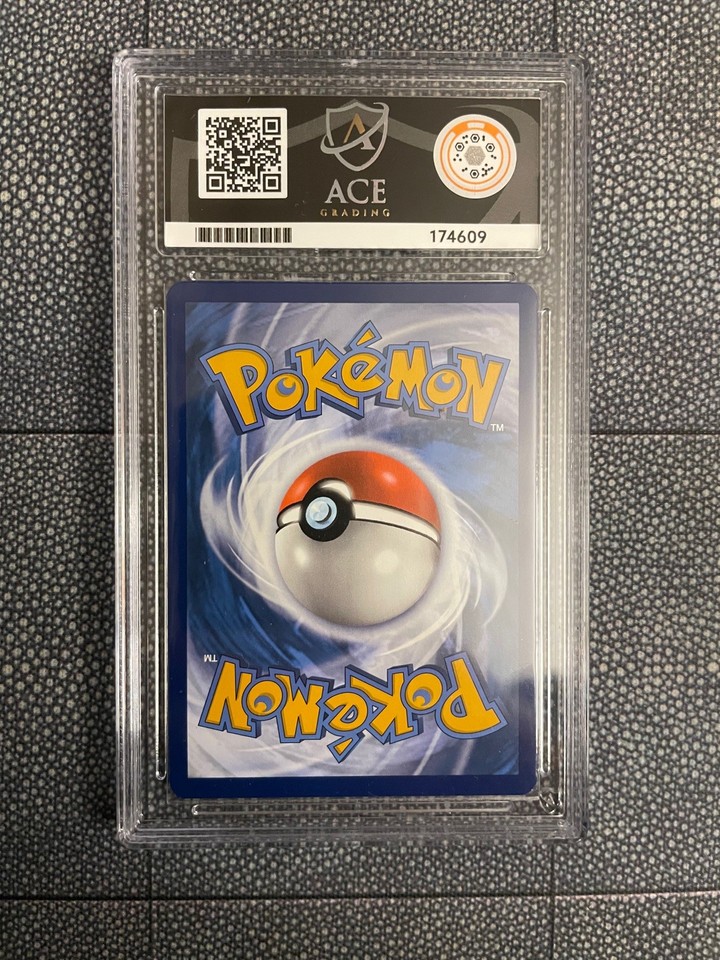 Pokémon TCG Bubble Mew EX Paldean Fates Sir Ace 10 Gem Mint Card 232/ ...