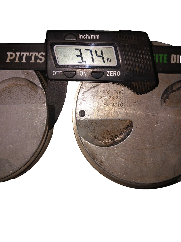 4.8L GEN 4 LS2 LS1 RODS AND PISTONS OEM **EYE CUT TYPE** FLOATING PIN ...