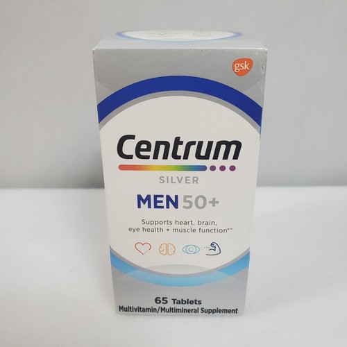Centrum Silver Men 50 Plus Multivitamin Multimineral Supplement 65 ...