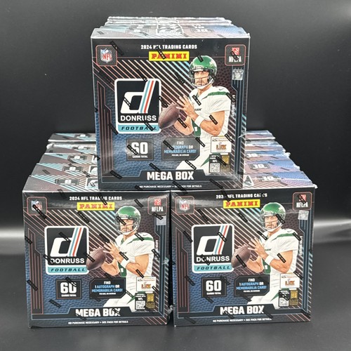 2024 Donruss NFL Football Mega Box Lot of 15 Auto/Relic Per Box ...