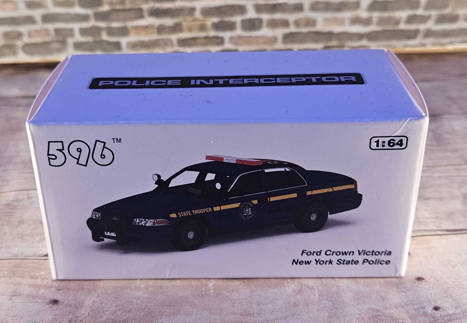 596 1:64 Ford Crown Victoria Police Interceptor New York State Police ...