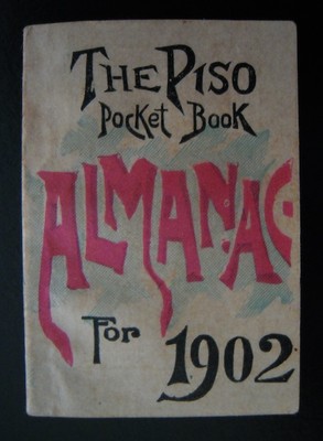 The Piso Pocket Book Almanac for 1902 | eBay